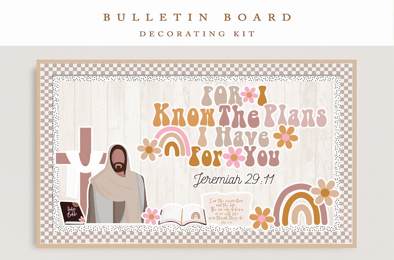 Primary – New Testament – Bulletin Board Kit, Church Decor | Easter ...