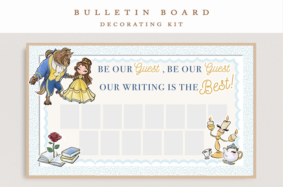 Magical Beauty Bulletin Board Kit, Beauty Classroom Decor | Bulletin ...