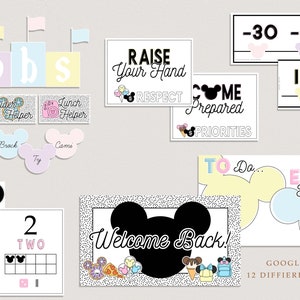 Magical Mouse Classroom Bundle, Mouse Classroom Decor | Boho Classroom ...