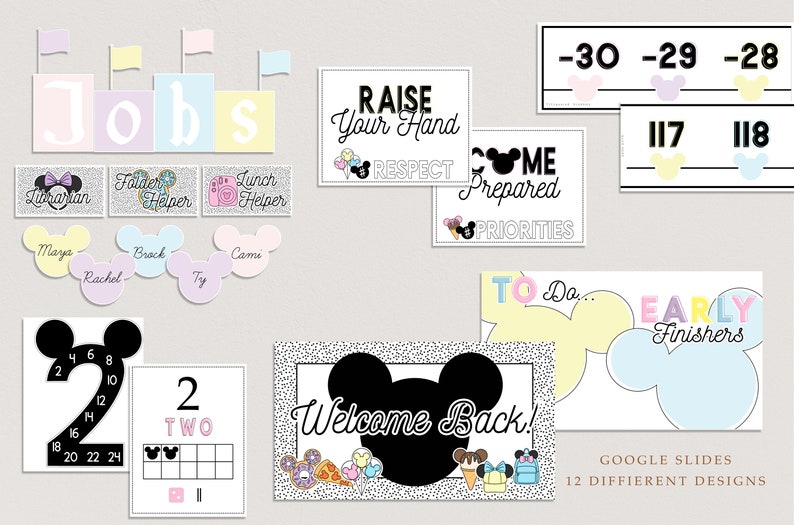 Magical Mouse Classroom Bundle, Mouse Classroom Decor | Boho Classroom ...