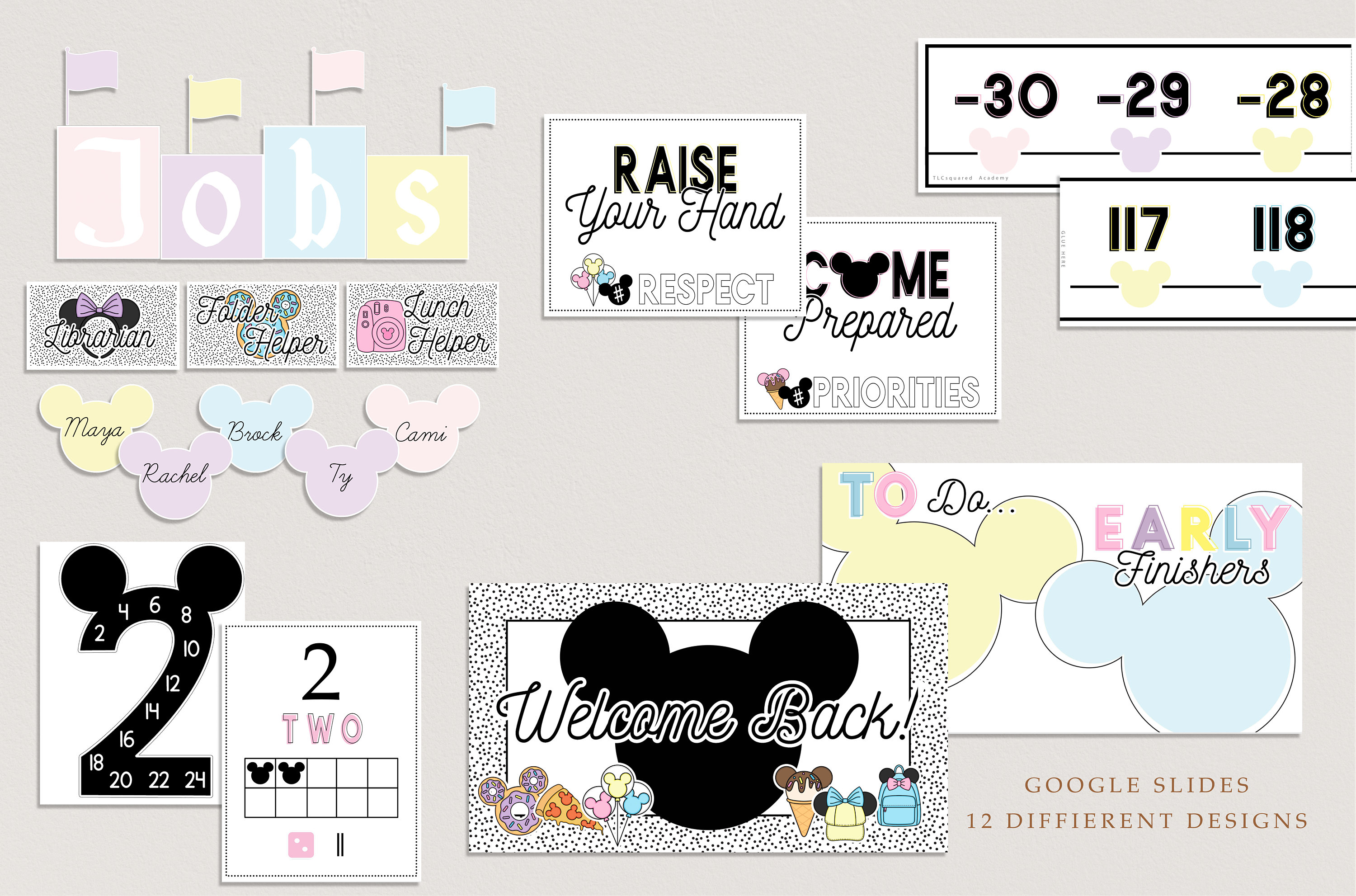 Magical Mouse Classroom Bundle, Mouse Classroom Decor | Boho Classroom ...