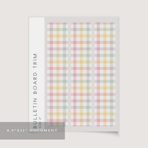 Easter Bunny Bulletin Board Kit, Pastel Bulletin Board Kit | Spring ...