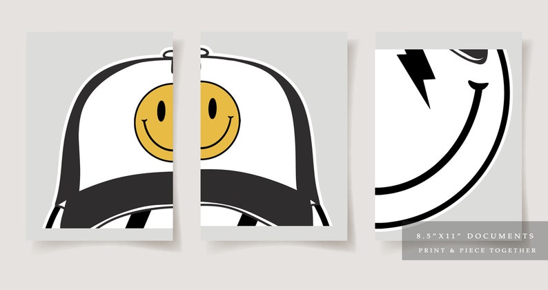 Smiley Face Bulletin Board Kit Smile Classroom Decor Happy - Etsy