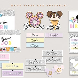 Magical Mouse Classroom Bundle, Mouse Classroom Decor | Boho Classroom ...