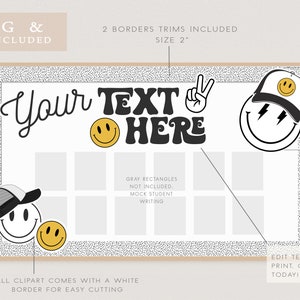 Smiley Face Bulletin Board Kit, Smile Classroom Decor | Happy Dude ...