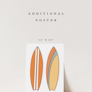 Beach Bulletin Board Kit, Retro Classroom Decor | Peace Out School ...