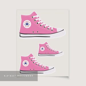Chucks Bulletin Board Kit, Sneaker Classroom Decor | Checkered ...