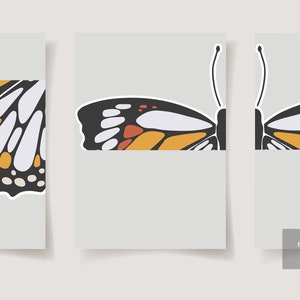 Butterfly Bulletin Board Kit, Retro Classroom Decor | Wildflower ...