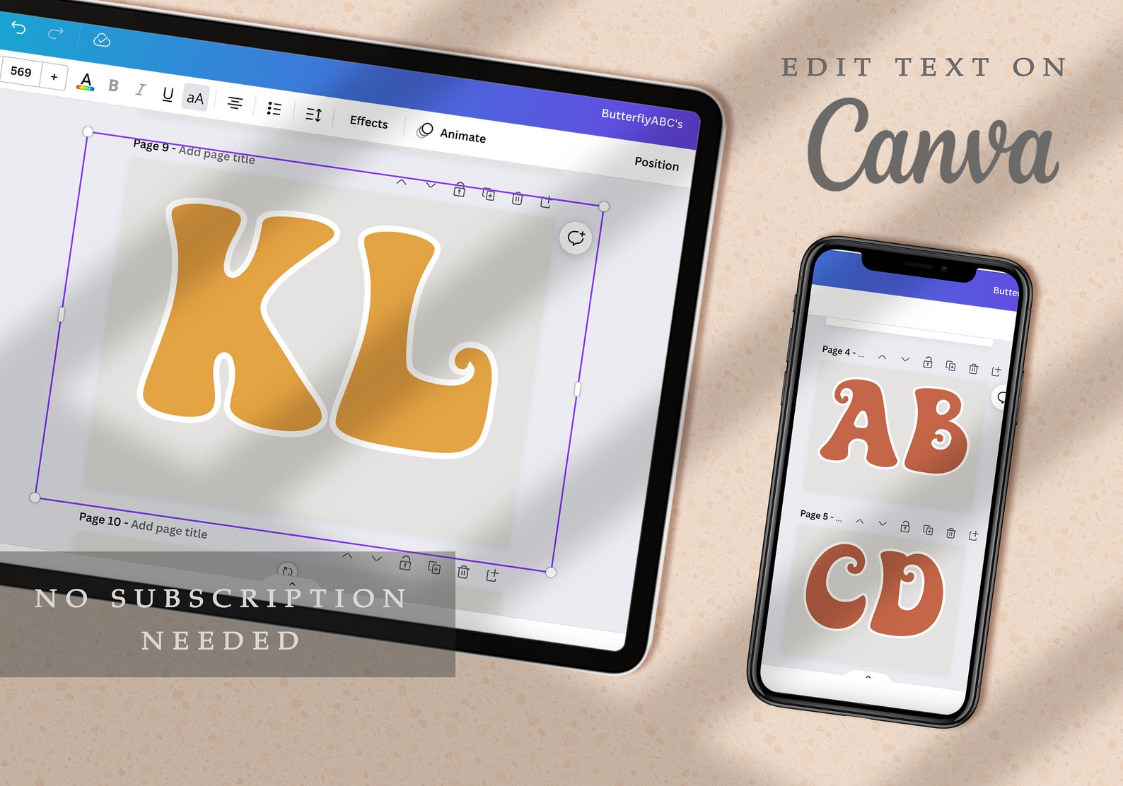 Butterfly Bulletin Board Kit Retro Classroom Decor - Etsy