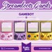 Gameboy Streamloots Cards Templates Twitch Gamer Kawaii Retro Stream ...