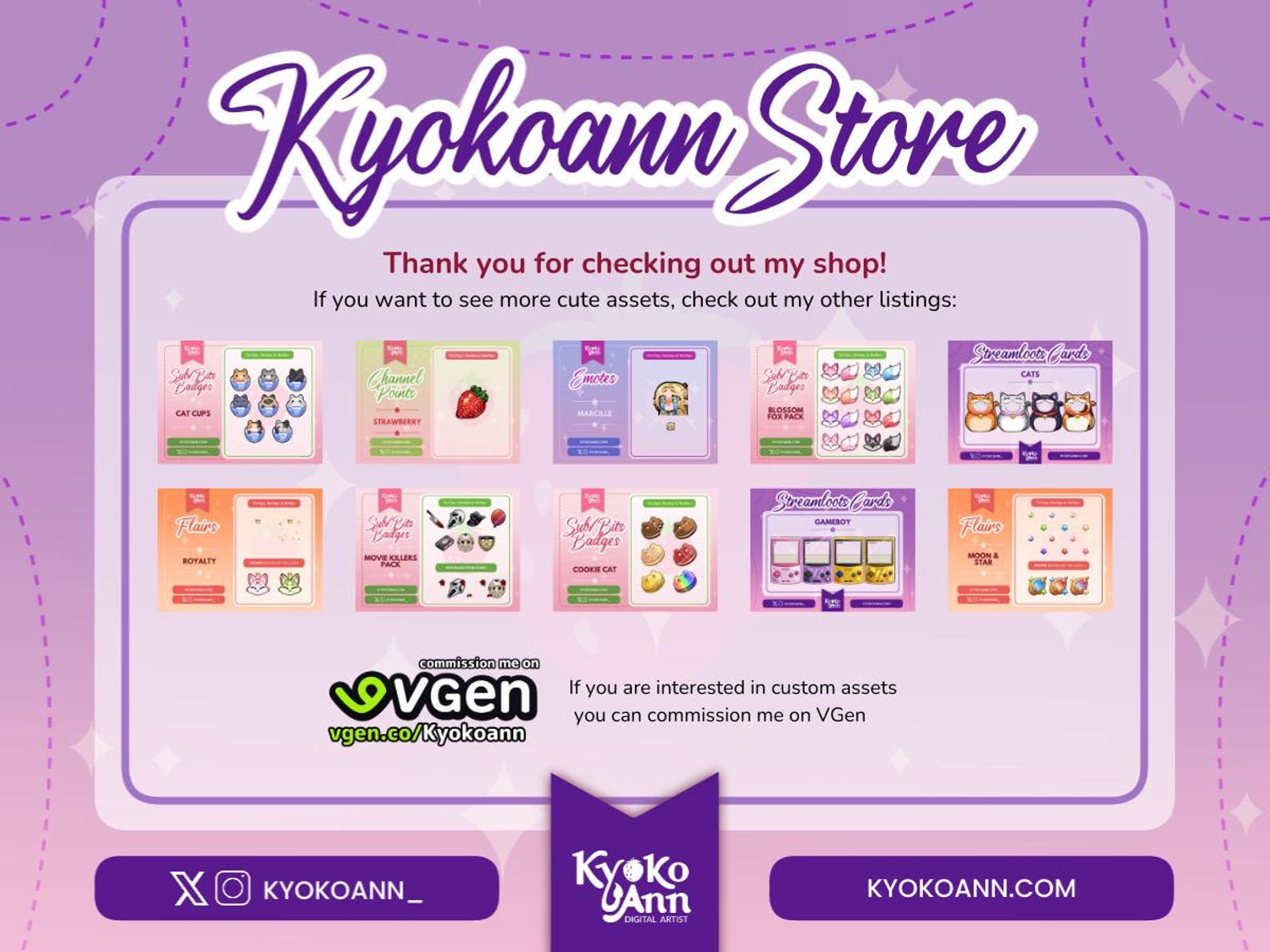 Gameboy Streamloots Cards Templates Twitch Gamer Kawaii Retro Stream ...