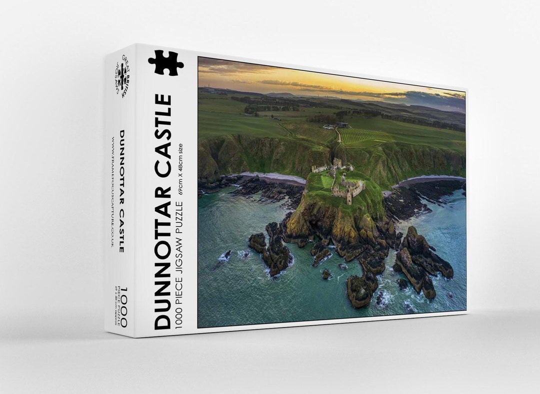 Dunnottar Castle 1000 Piece Jigsaw Puzzle Scotland Landscape Unique ...