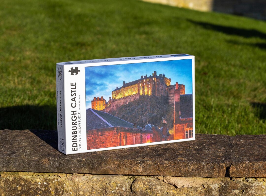 Edinburgh Castle 1000 Piece Jigsaw Puzzle - Scotland Landscape Unique ...