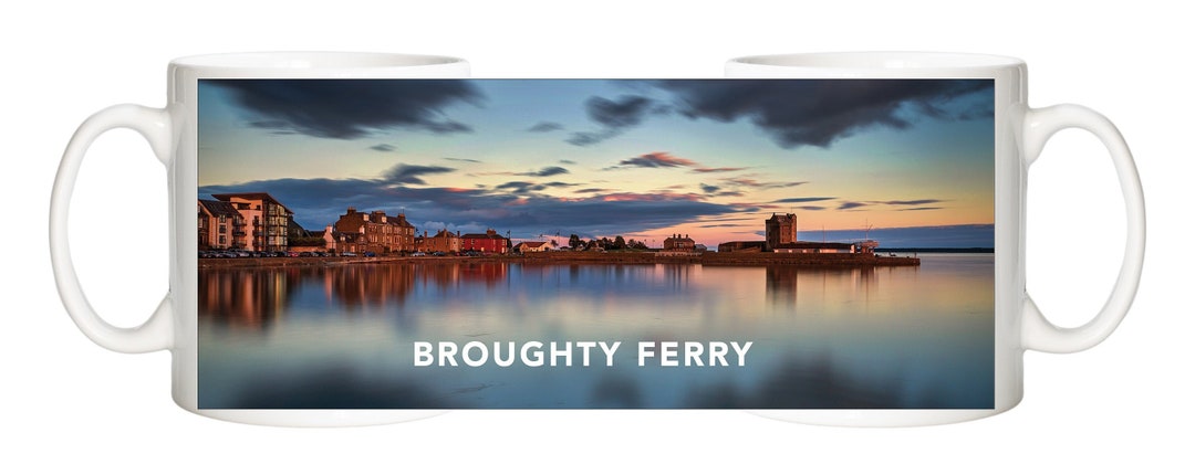 Broughty Ferry Photo Mug - Scotland Landscape Ceramic Photo Mug Unique ...