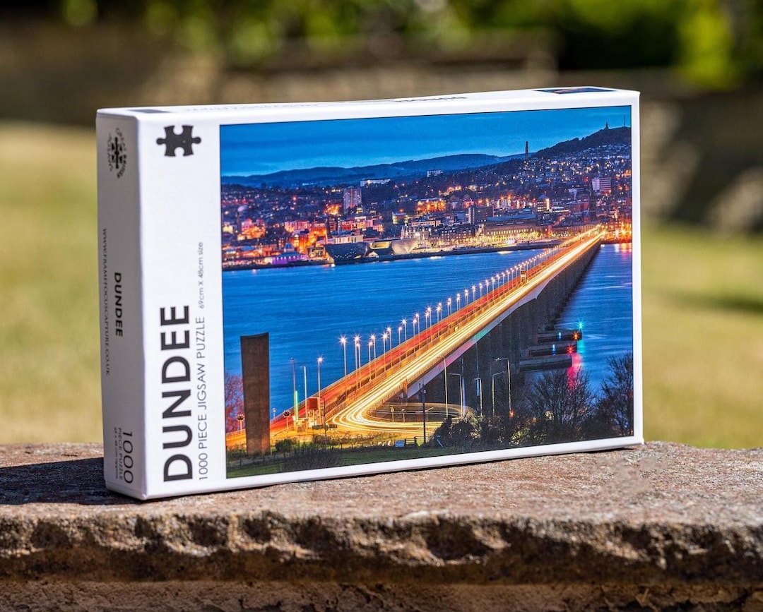 Dundee 1000 Piece Jigsaw Puzzle - Scotland Landscape Scottish Puzzle ...