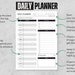 Printable Christian Mens 2-in-1 Daily & Weekly Planner Best Day by Hour ...