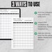 2-in-1 Printable Men’s Daily + Weekly Planner - Best Hourly Day & Week ...