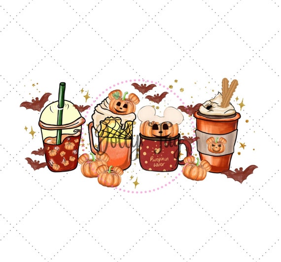 Spooky Latte Png Horror Latte Png Sublimation Files for - Etsy