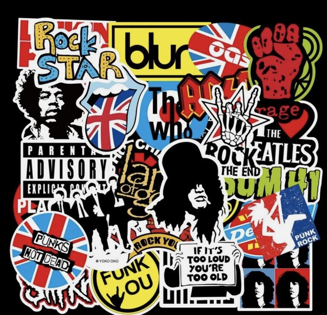 100 Random Skateboard Stickers Pack | Dope Sticker Bomb Vinyl Decals ...