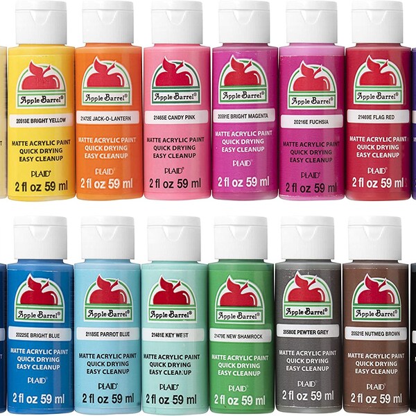 Apple Barrel Acrylic Paint - Etsy