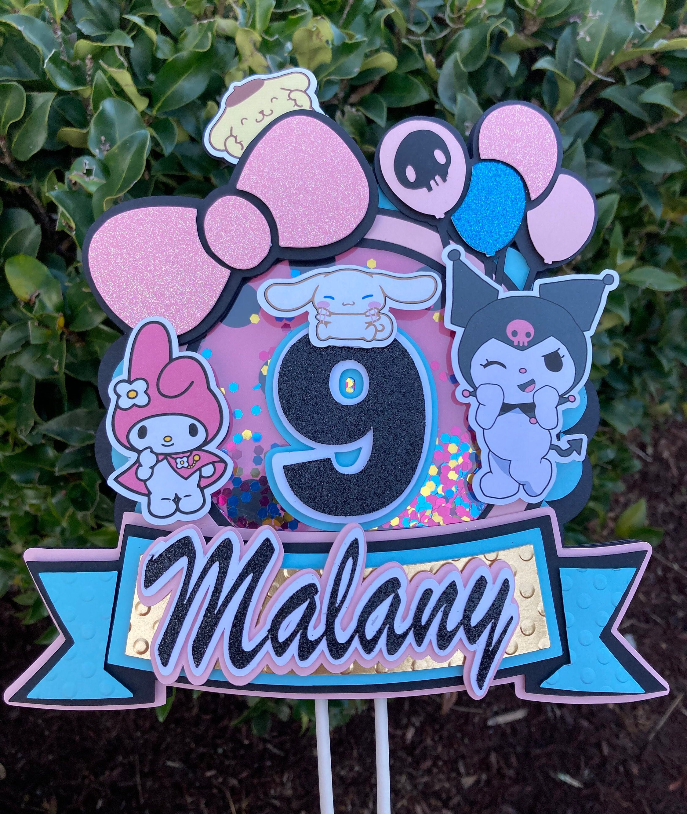 Kuromi My Melody Cake Topper Pompompurin Cake Topper Hello, 55% OFF