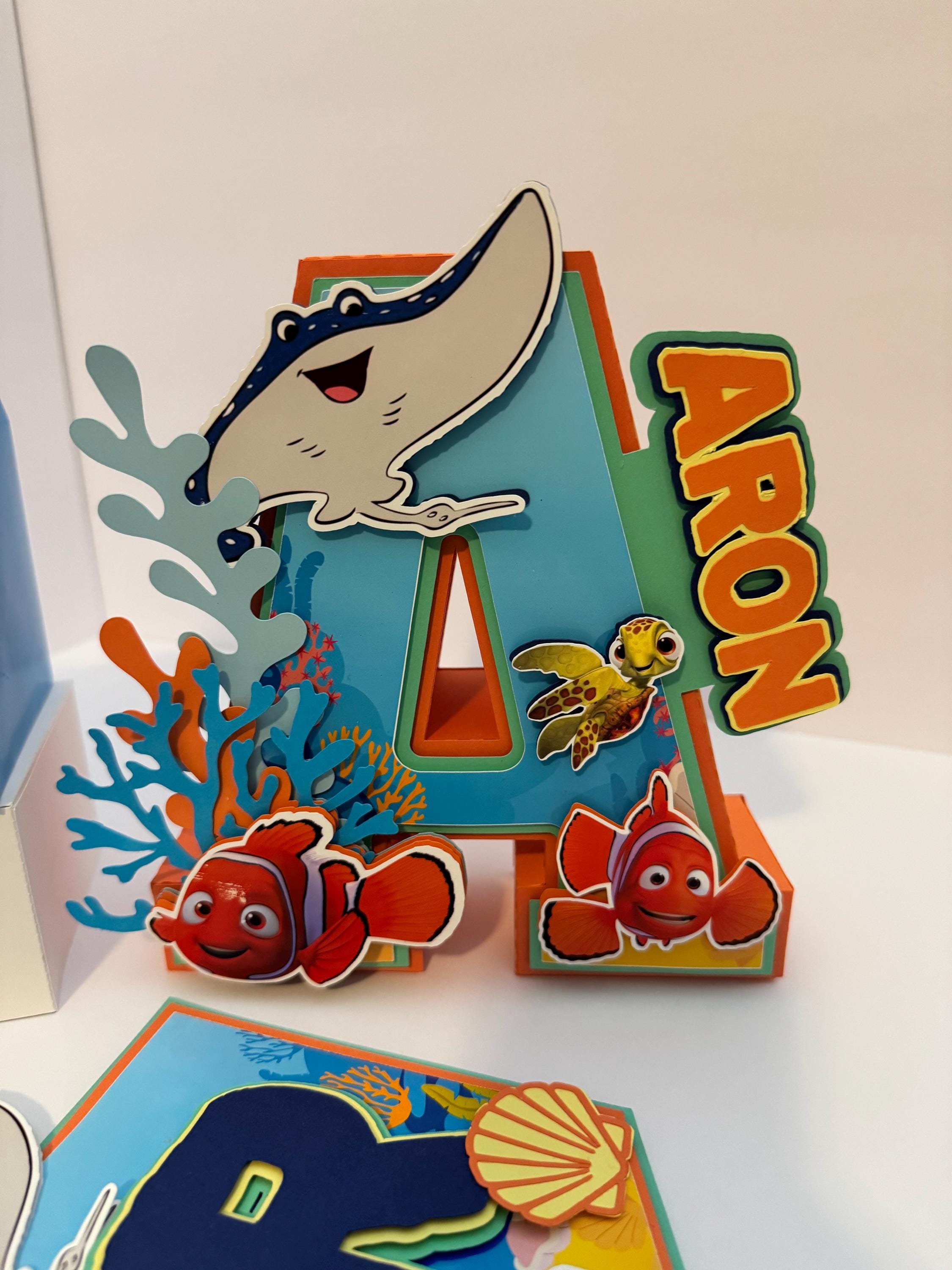 Finding Nemo 3d Letter , Finding Nemo Party Decor - Etsy