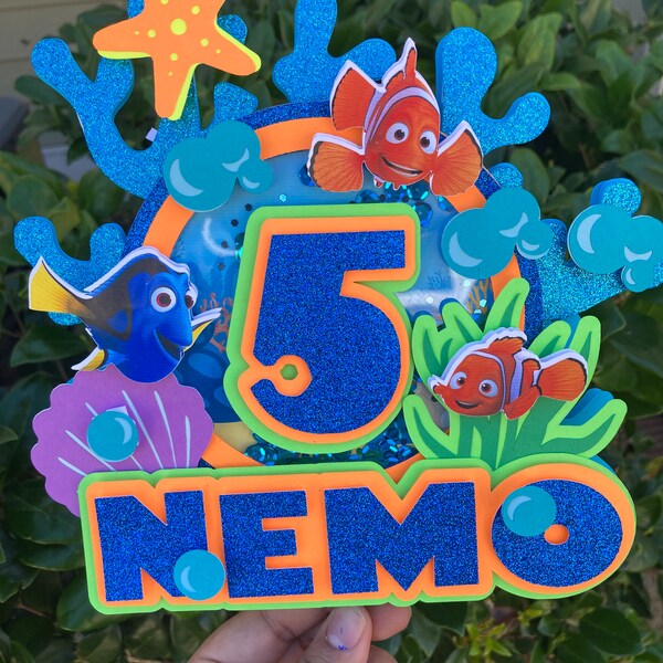Nemo Cake Topper - Etsy