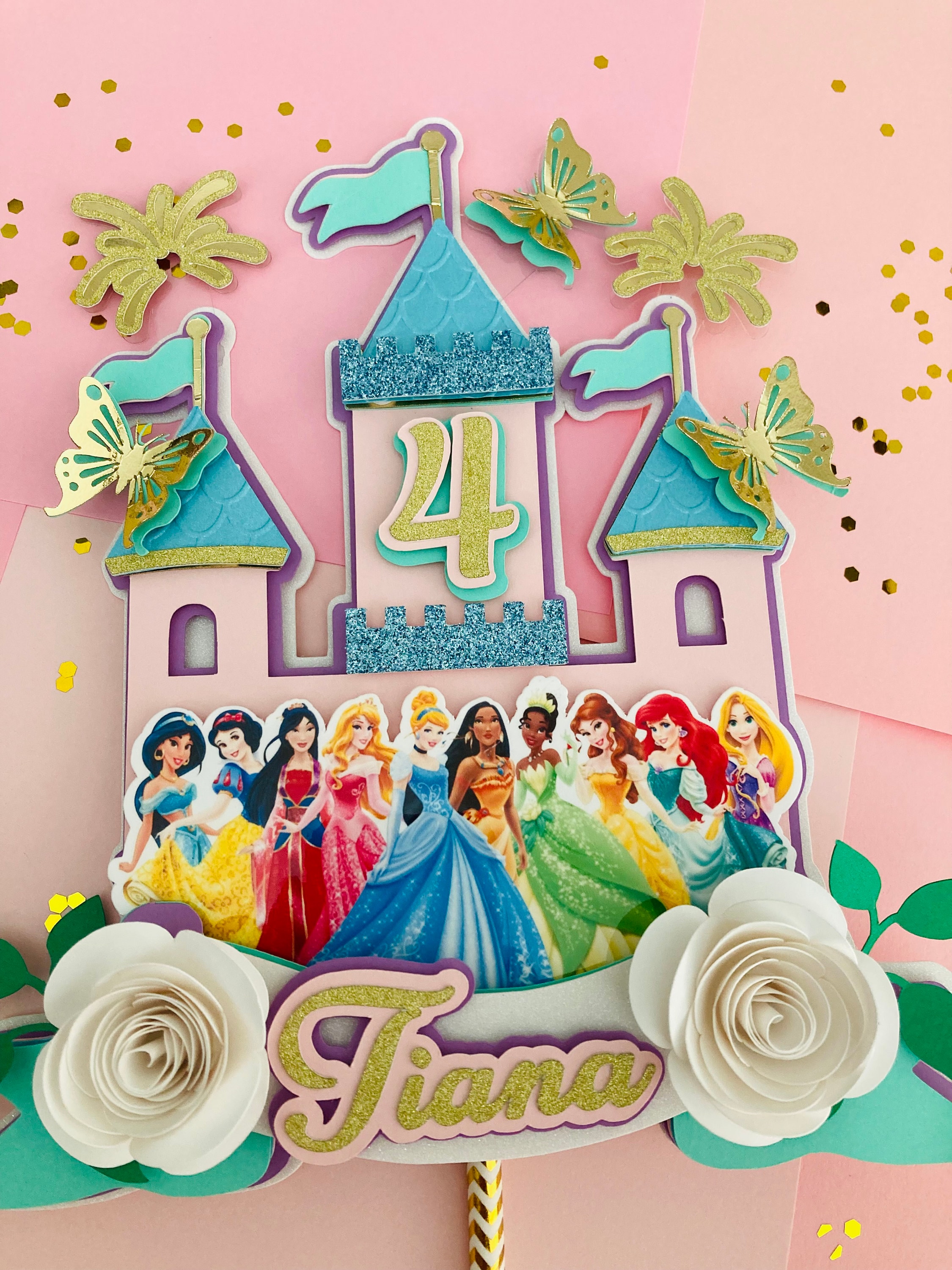 Princess Cake Topper - Etsy