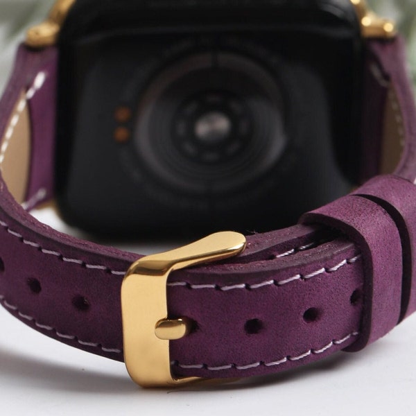Purple Personalized Iwatch Band - Etsy
