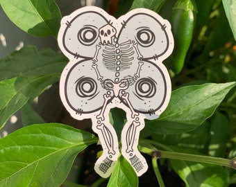 Goth Theme Dark Magic Skeleton Moth Coffin Bats Raven - Etsy