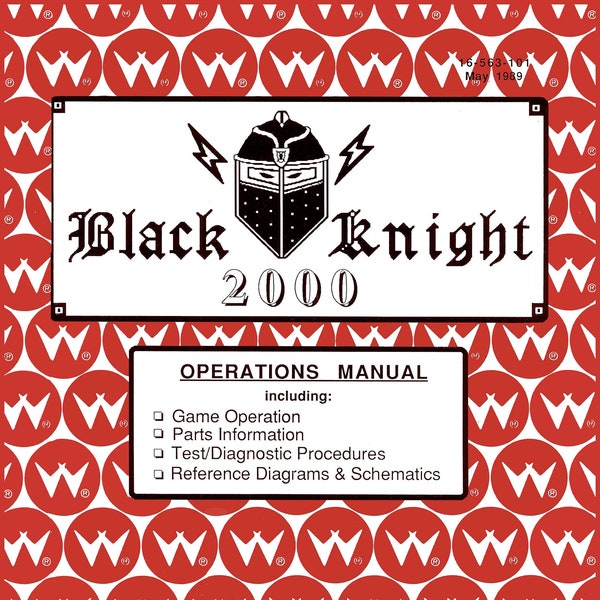 Black Knight Pinball Machine - Etsy