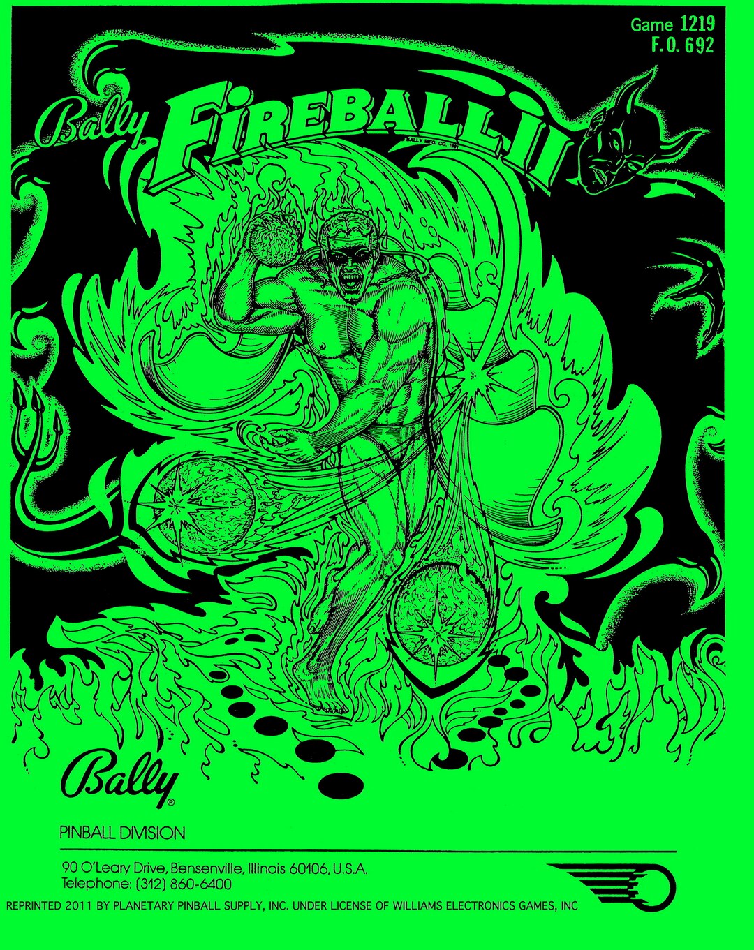 Fireball II 2 Pinball Game Arcade Machine COMPLETE - Etsy UK