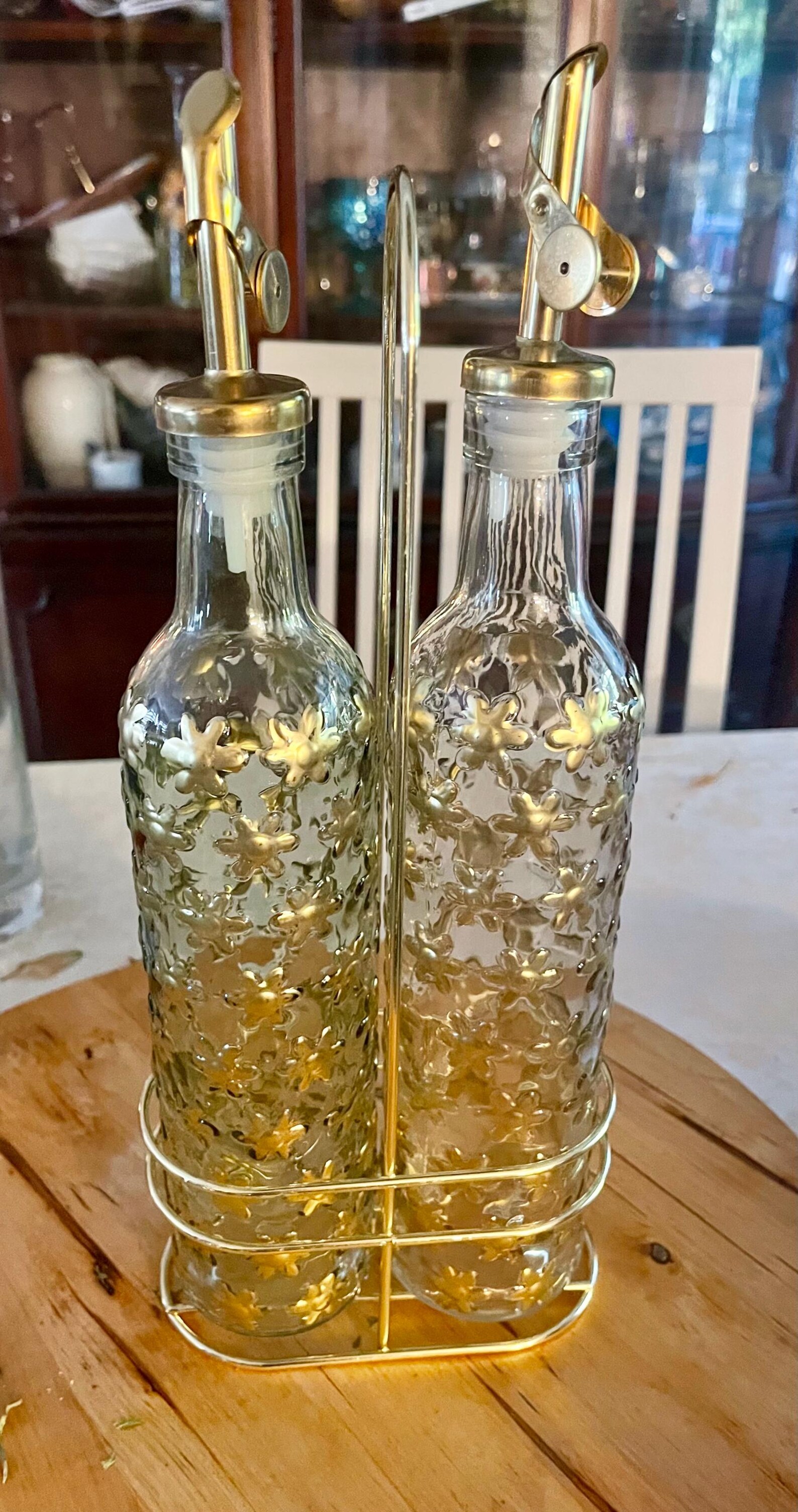 Beautiful Glass Bottle Sets!! - Etsy