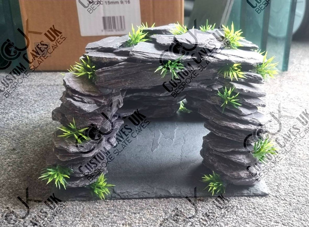 Beautiful Hand Made Slate Cave. - Etsy
