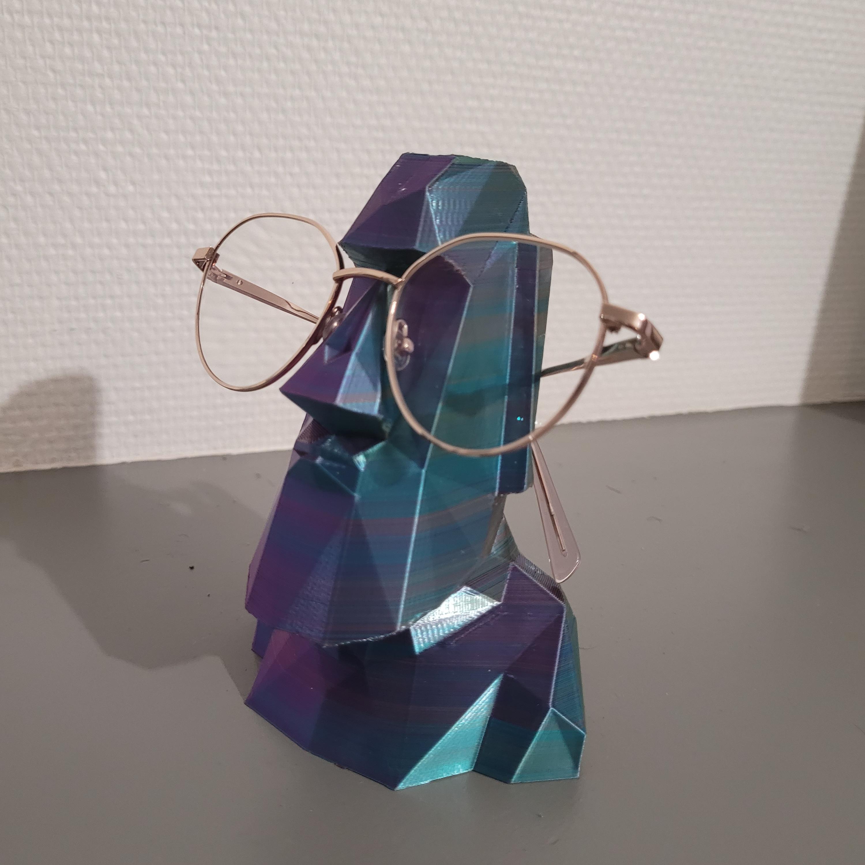Support lunettes moai-porte lunettes-repose lunettes - Etsy France