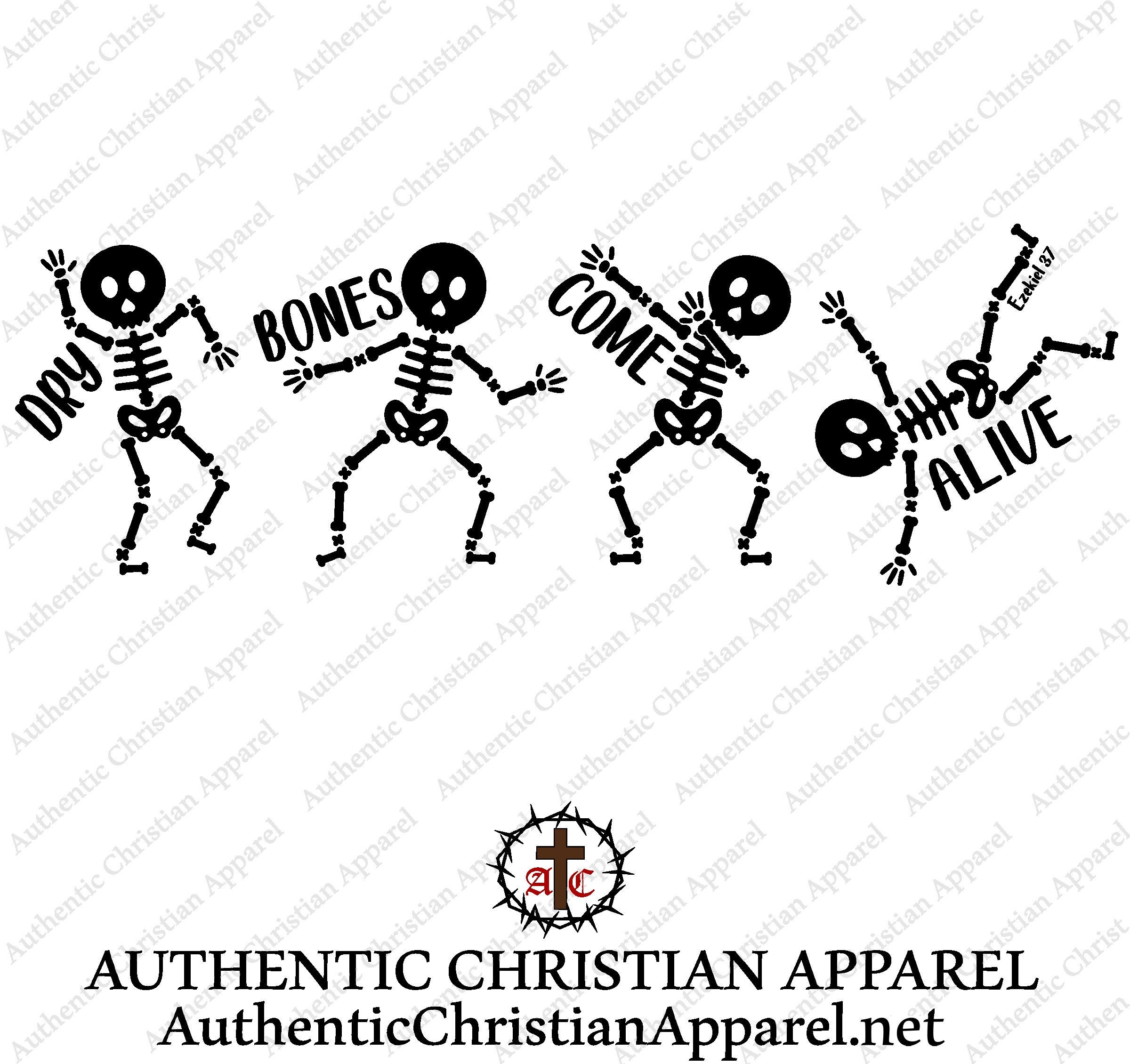 Dry Bones Come Alive Ezekiel 37 Made in USA Christian Unisex T-shirt - Etsy