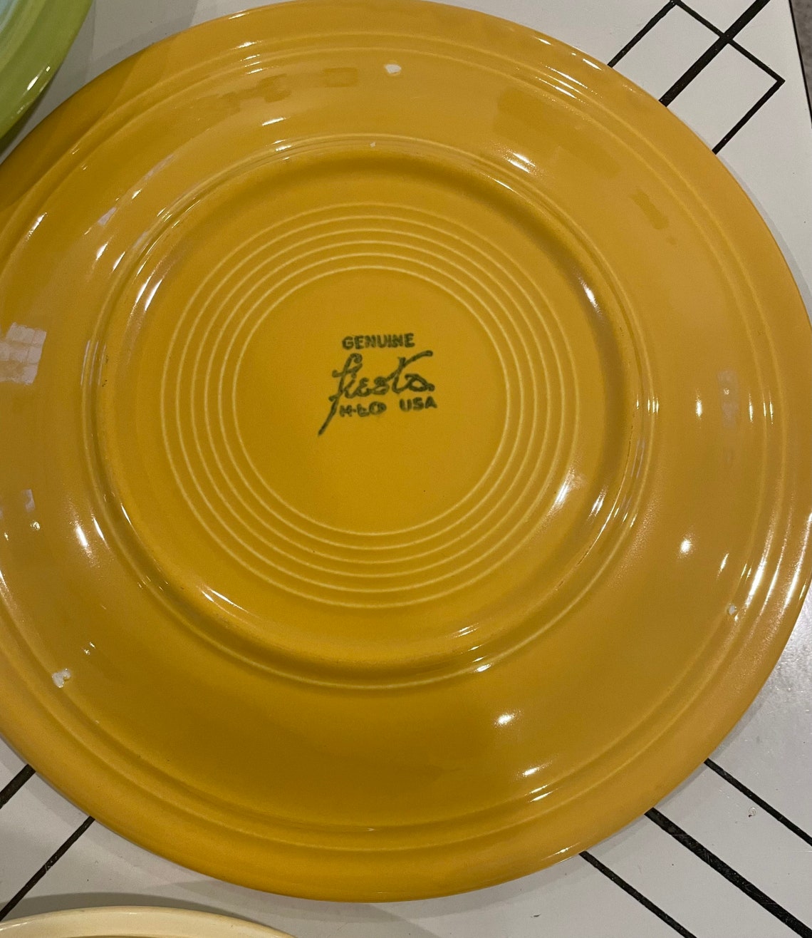 Vintage Fiestaware 9.5” or 10.25” Plates, Pre-1973 Colors - Etsy
