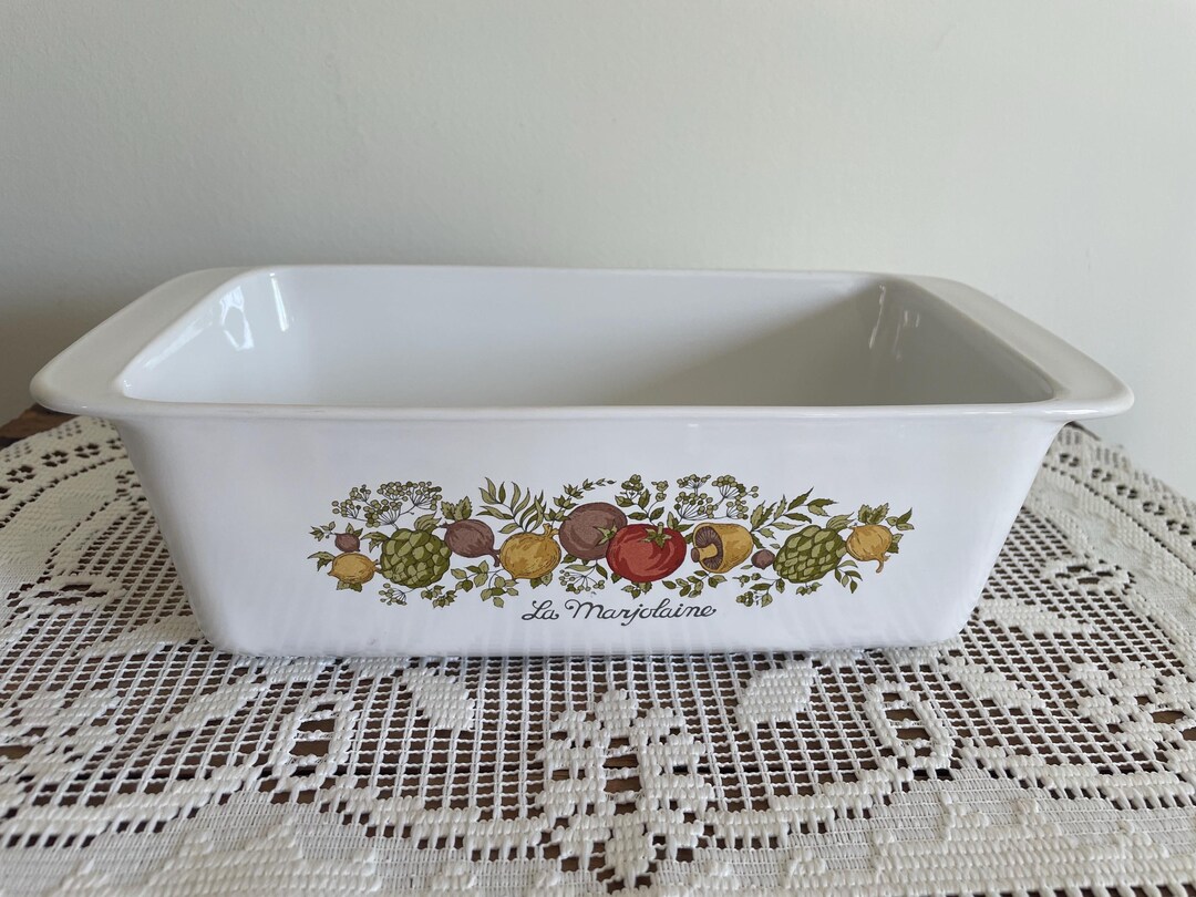 Vintage Corningware, Spice of Life, La Marjolaine, Loaf Pan - Etsy