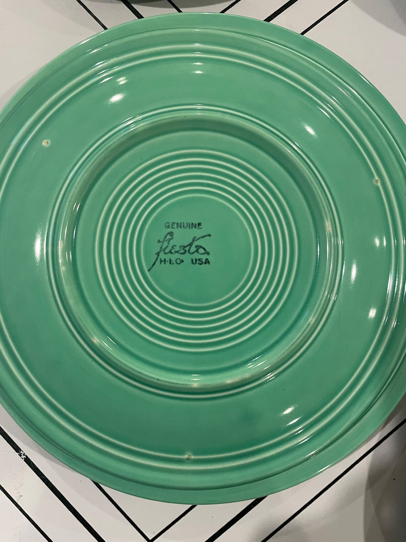 Vintage Fiestaware 9.5” or 10.25” Plates, Pre-1973 Colors - Etsy