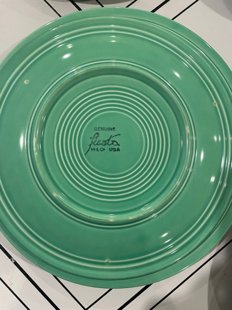 Vintage Fiestaware 9.5” or 10.25” Plates, Pre-1973 Colors - Etsy