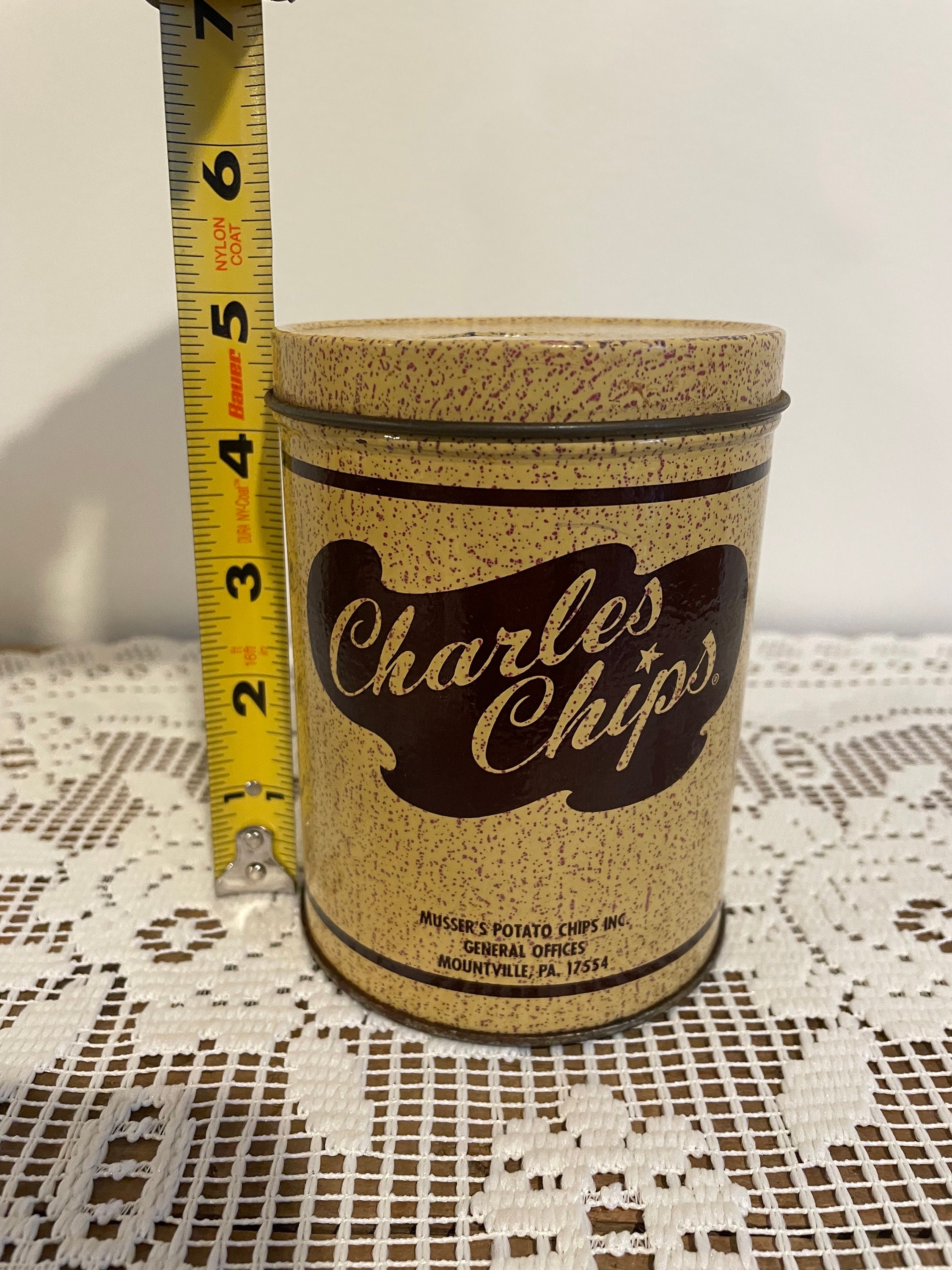 Vintage Charles Chips Salesman Sample Bank - Etsy