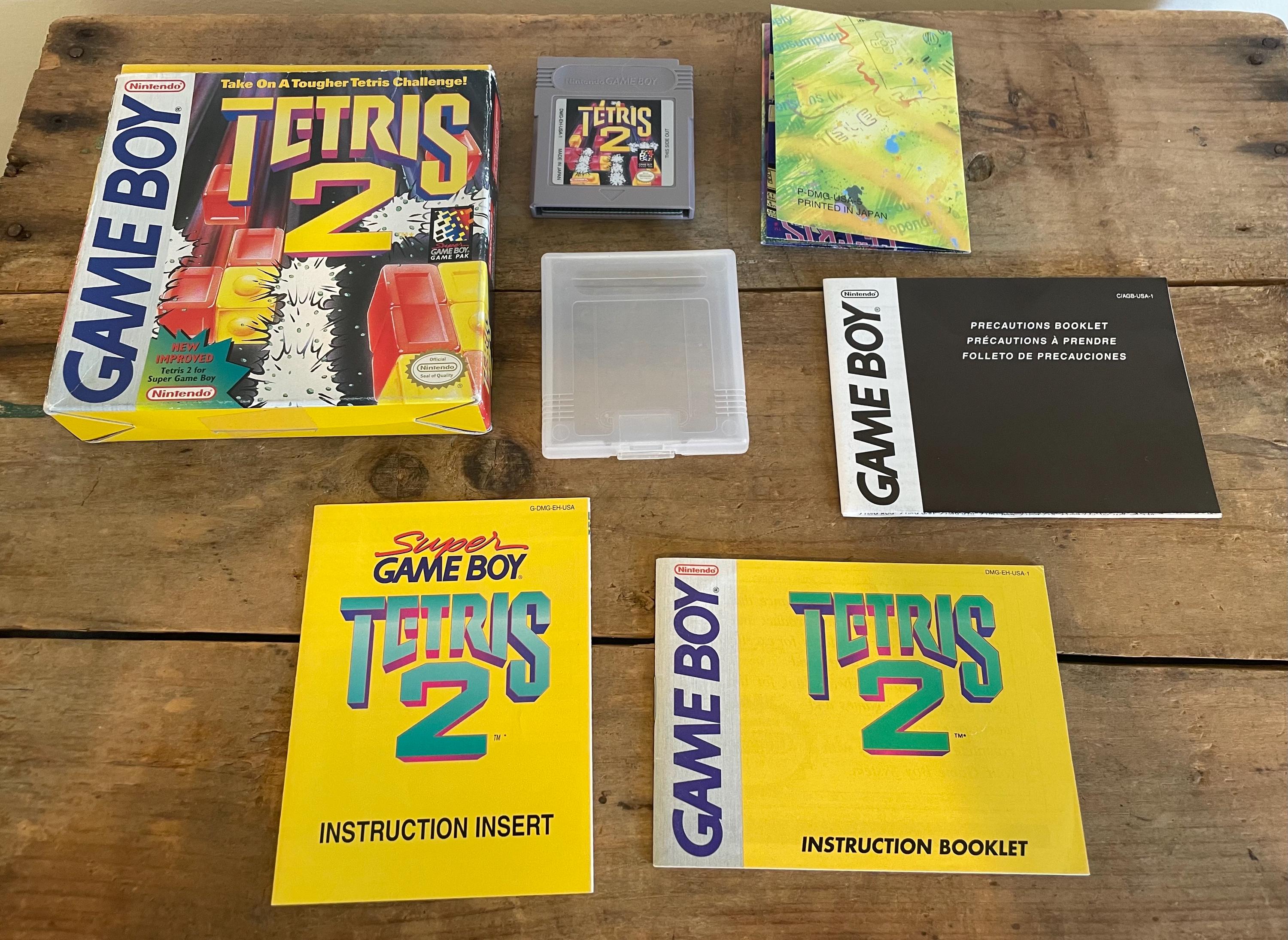 Vintage Nintendo Game Boy Arcade Classic 3 Galaga & Galaxian OR Tetris ...