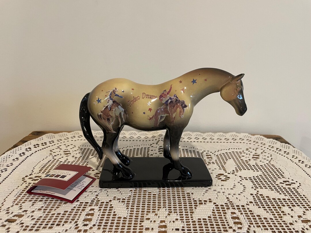 The Trail of Painted Ponies, Rodeo Dreams, Item No. 12213, RETIRED - Etsy
