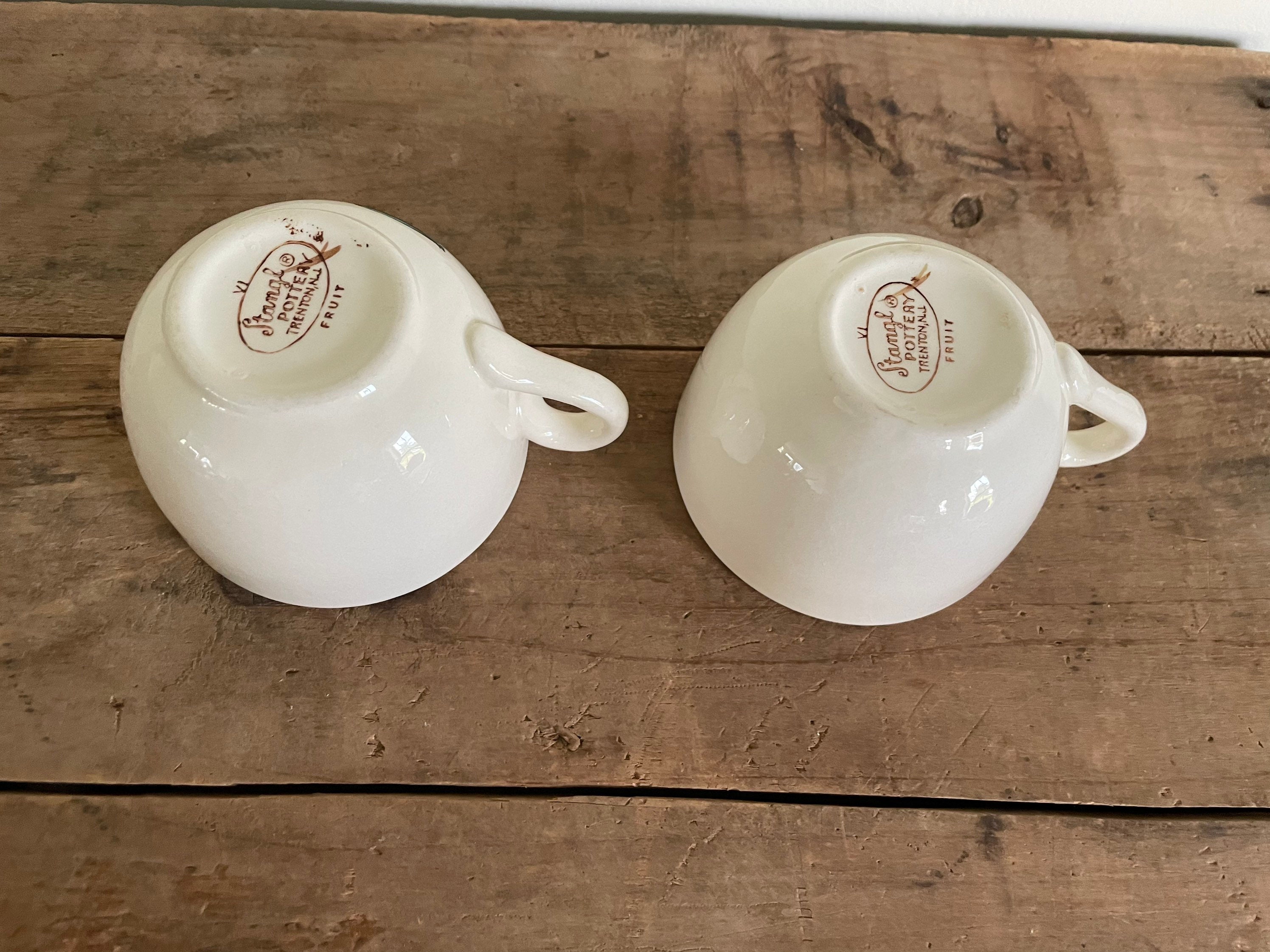 Vintage Stangl Pottery, Fruit Pattern, Choice of Bread Plate, Salad ...