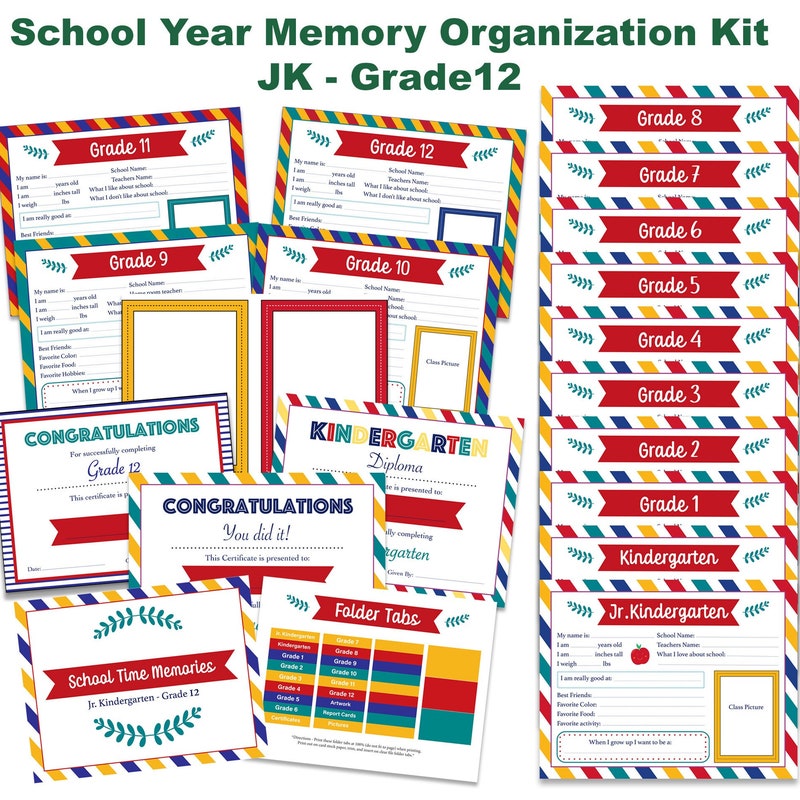 School Memory Box - Etsy