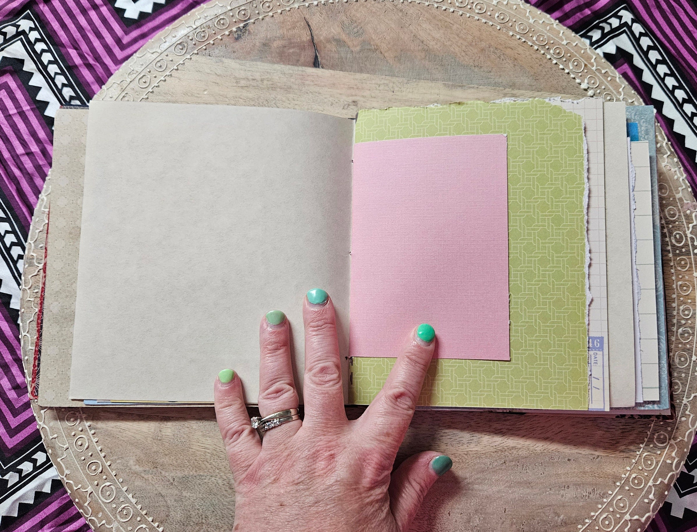 Handmade Lady and the Tramp Junk Journal Made by Hand Disney Journal ...