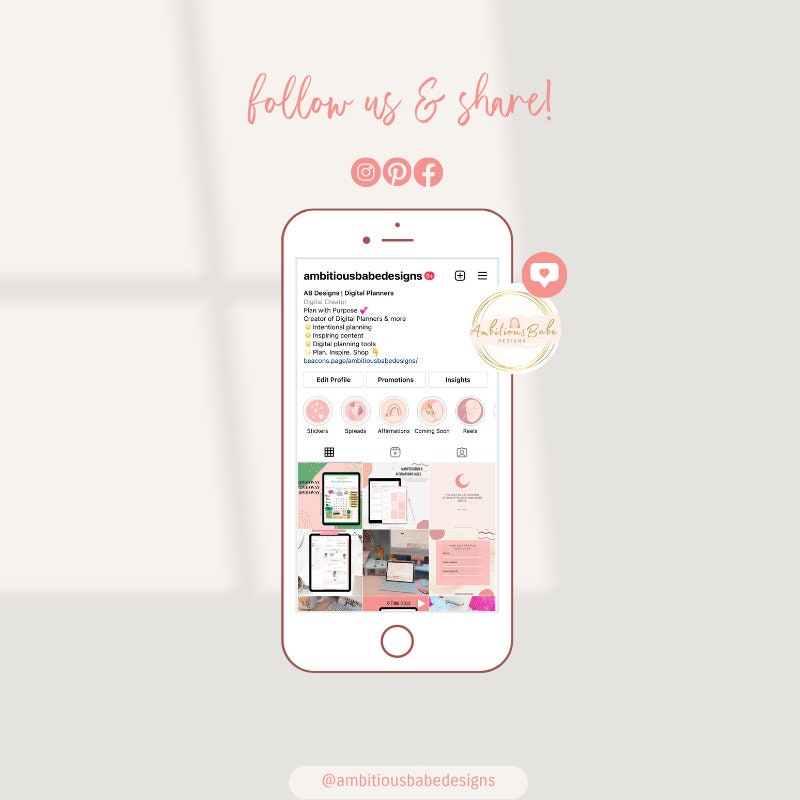 Pink Sticky Notes | Romantic PNG Digital Stickers | Valentine Goodnotes ...