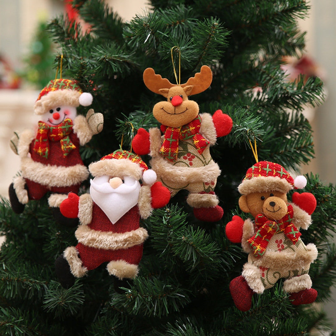 Cute Christmas Tree Ornament, Vintage Christmas Decor, Holiday Decor ...
