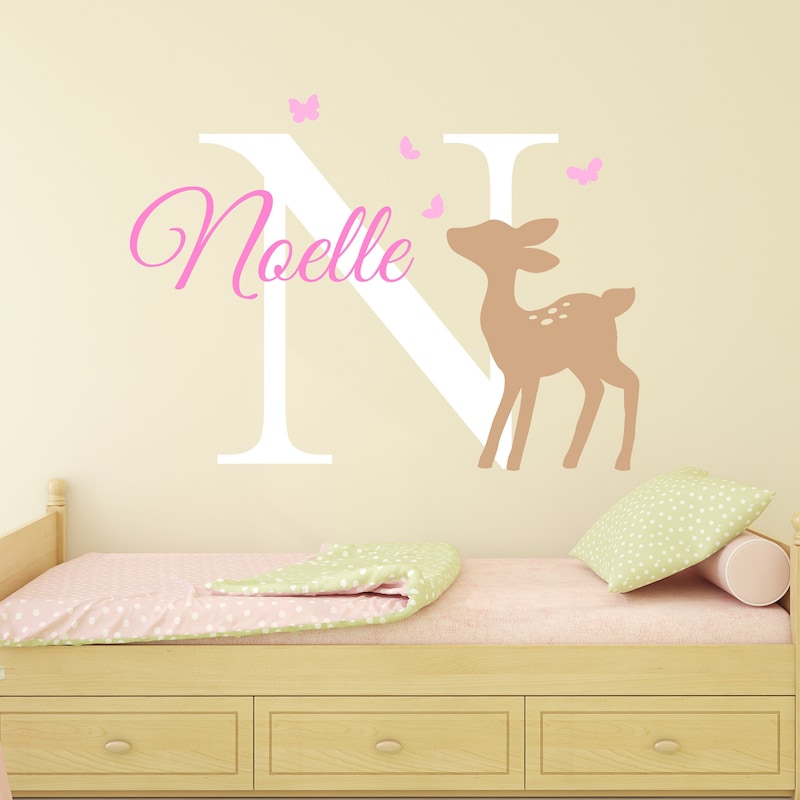 Fawn Wall Decal - Etsy