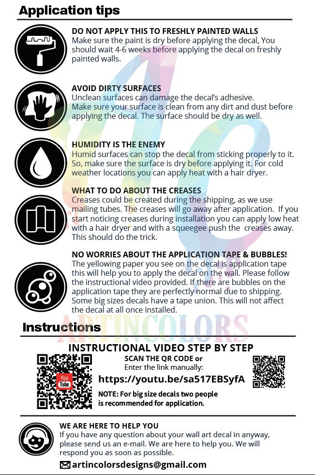 Personalized Rainbow Wall Decal Girls Rainbow Wall Sticker - Etsy